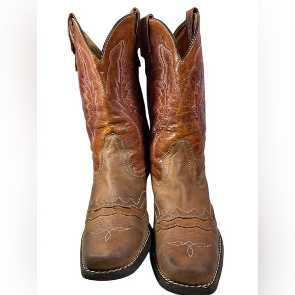 Caballo Dorado | Shoes | Caballo Dorado Brown Leather Western Cowboy ...